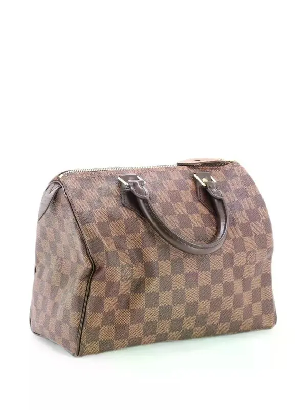 LOUIS VUITTON Speedy 25 Satchel Handbag - Brown