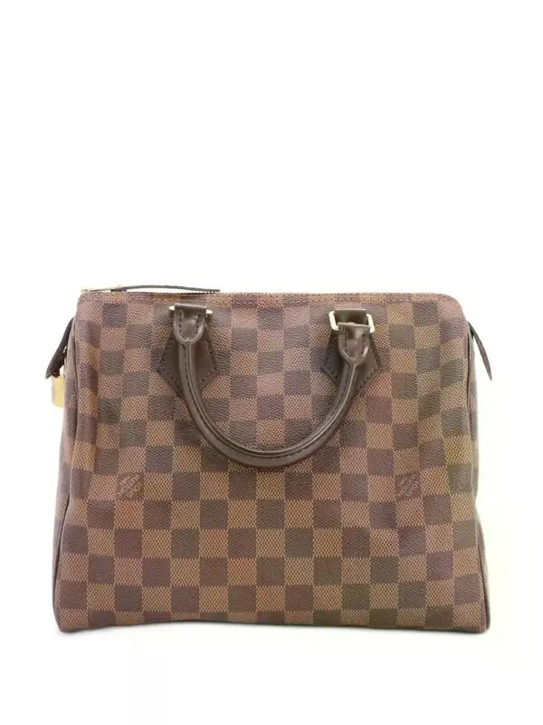 LOUIS VUITTON Speedy 25 Satchel Handbag - Brown