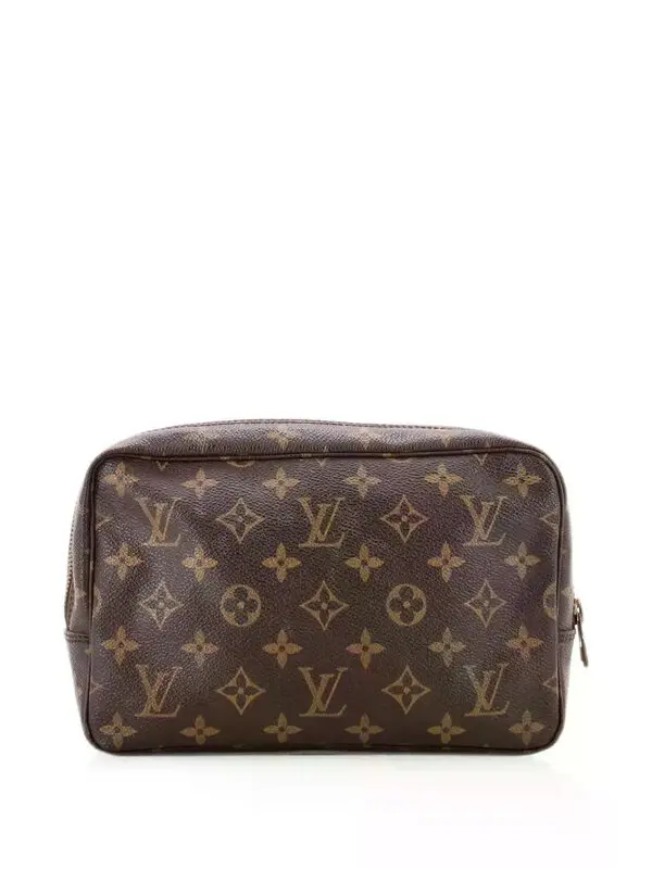 LOUIS VUITTON Monogram Canvas Toiletry Pouch 23 - Brown
