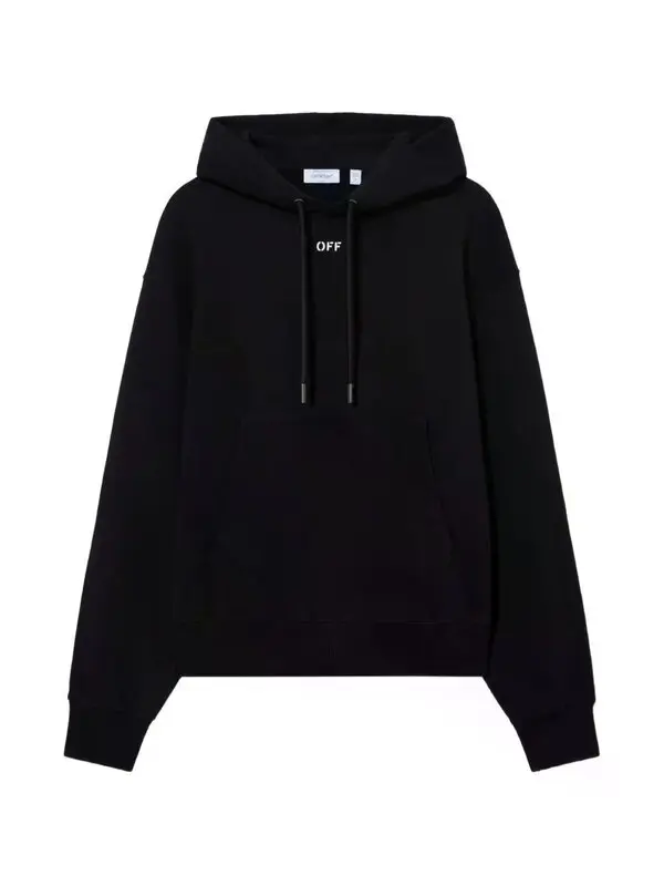 Off-White Arrows-motif Hoodie - Black
