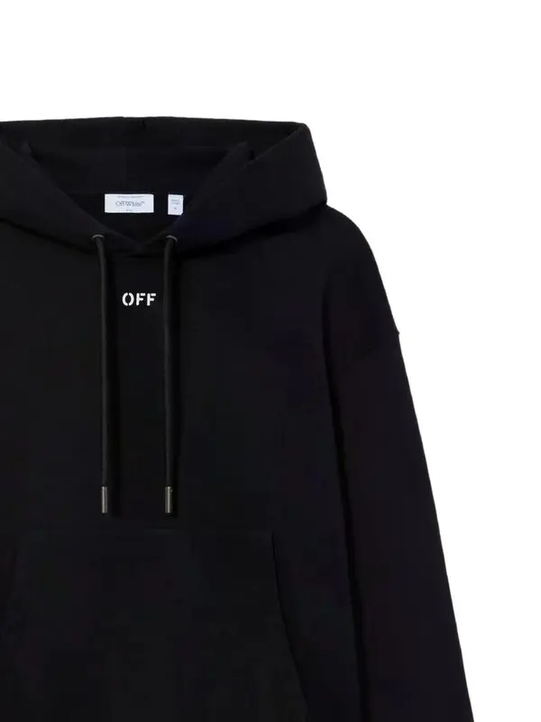 Off-White Arrows-motif Hoodie - Black