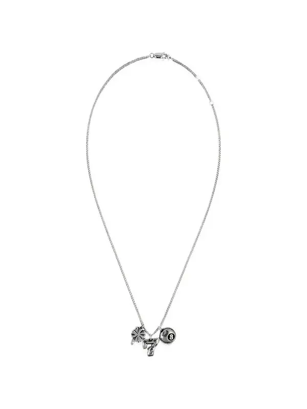 TWOJEYS Charm-detail Sterling Necklace