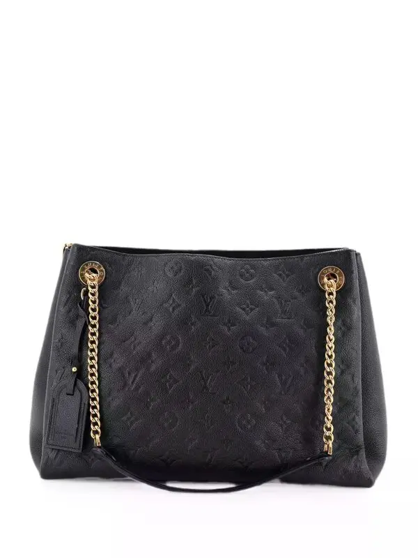 LOUIS VUITTON Surene Handbag Monogram Empreinte Leather Mm Shoulder Bag - Black