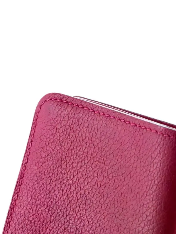 Hermès Dogon Evercolor Card Holder - Pink