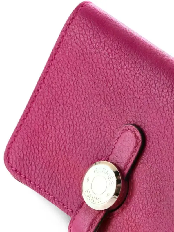 Hermès Dogon Evercolor Card Holder - Pink
