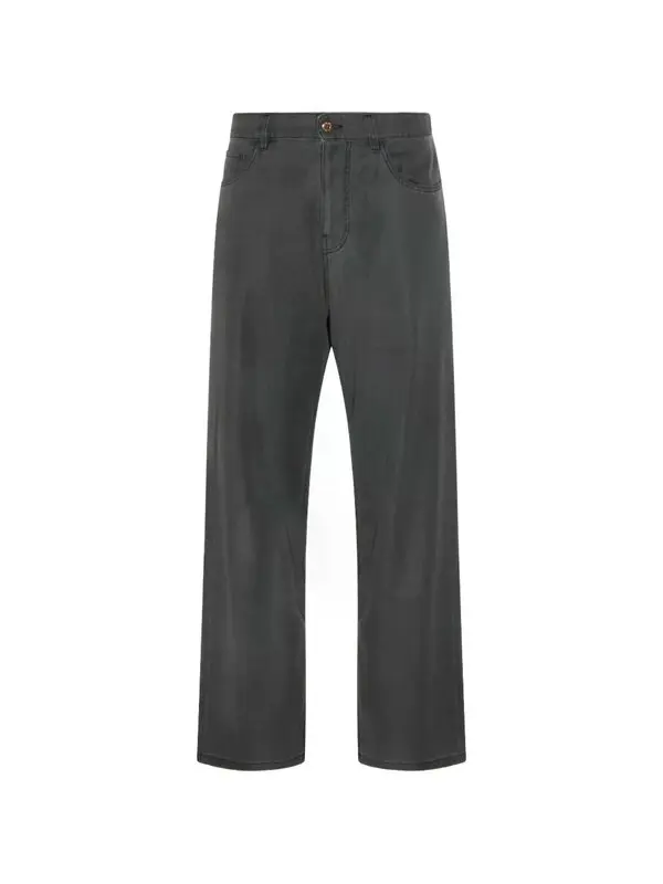 Miu Miu Five-pocket Chambray Jeans - Grey