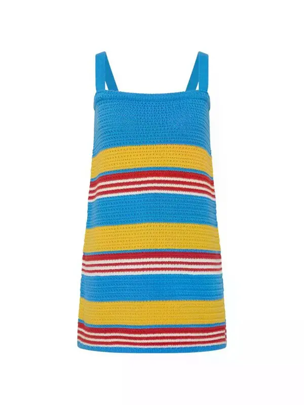 Posse Tammy Crochet Mini Dress