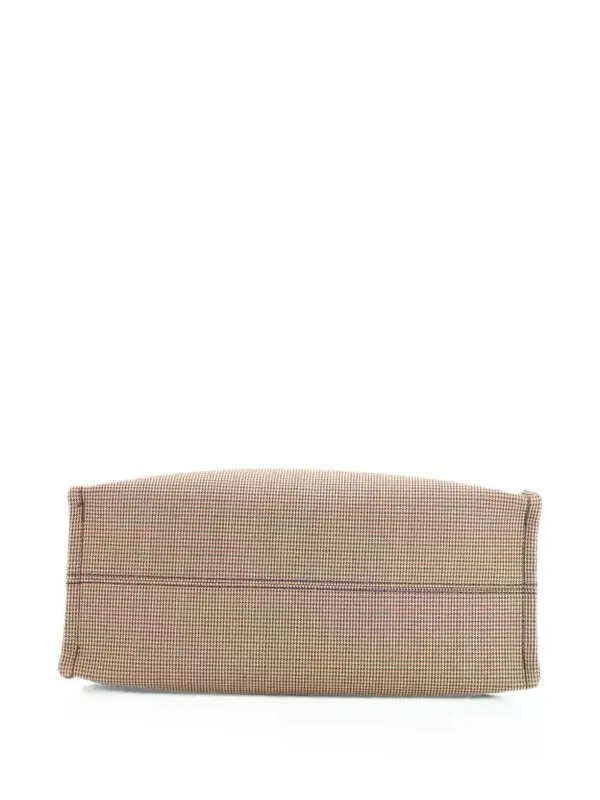 Celine Cabas Thais Fabric With Leather Large Tote Bag