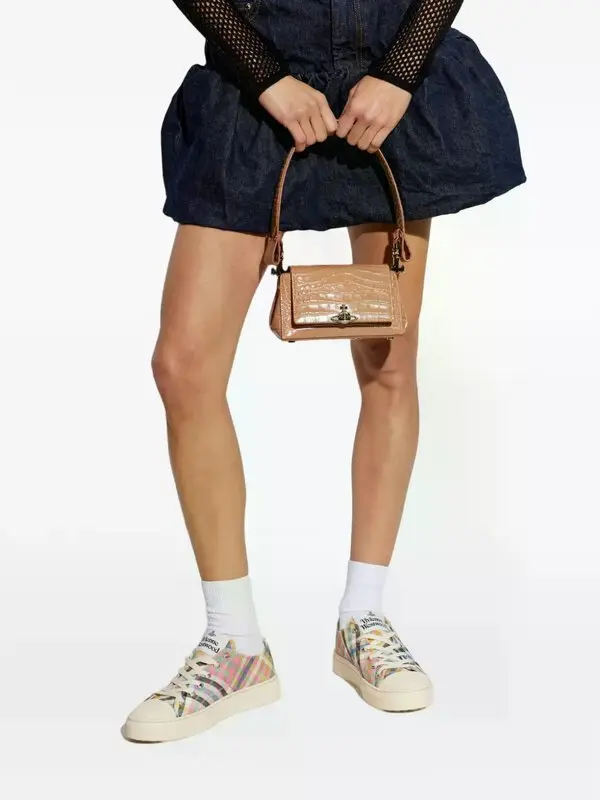 VIVIENNE WESTWOOD Hazel Croc-effect Mini Tote Bag