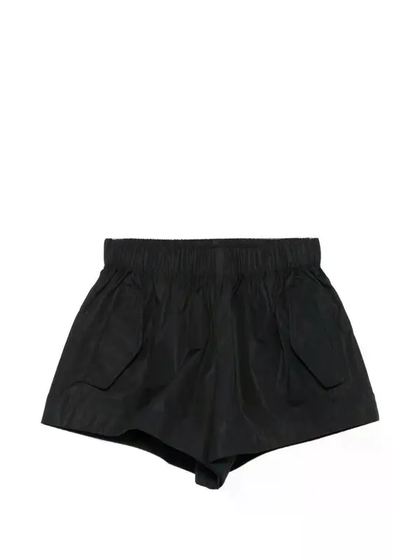 Wardrobe.NYC Elasticated Waistband Shorts - Black