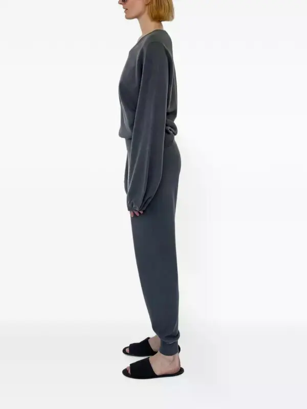 Frenckenberger V-neck Balloon-sleeve Sweater