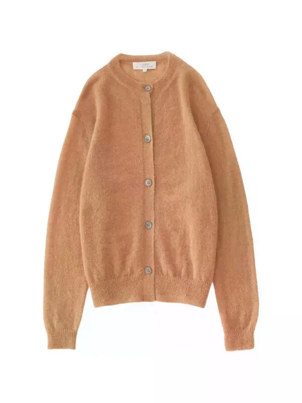 Studio Nicholson Callen Crew-neck Cardigan - Brown
