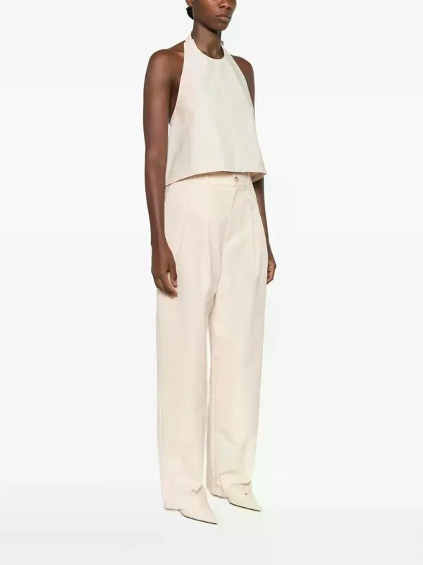 Wardrobe.NYC X Rhw Halterneck Backless Top