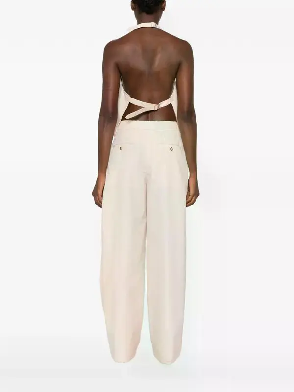Wardrobe.NYC X Rhw Halterneck Backless Top