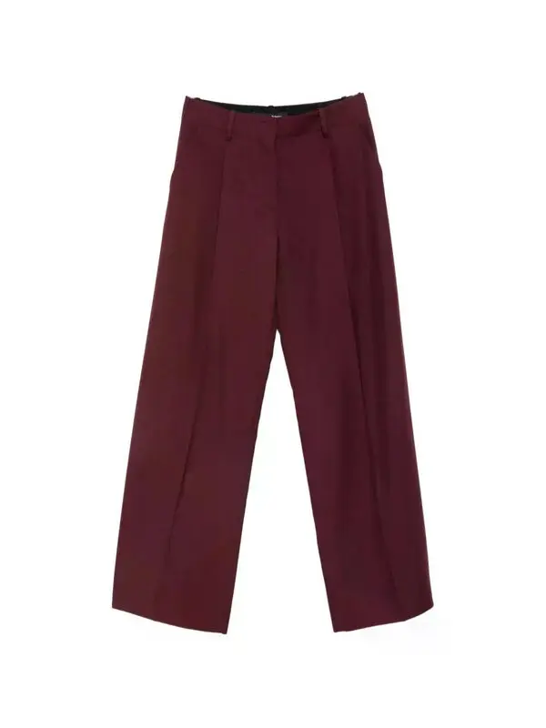 Proenza Schouler Pleated Wide-leg Trousers - Red