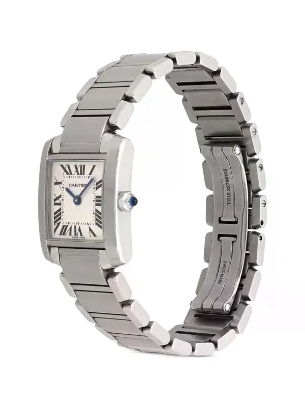 Cartier Tank Française Stainless Steel Watch - Neutrals
