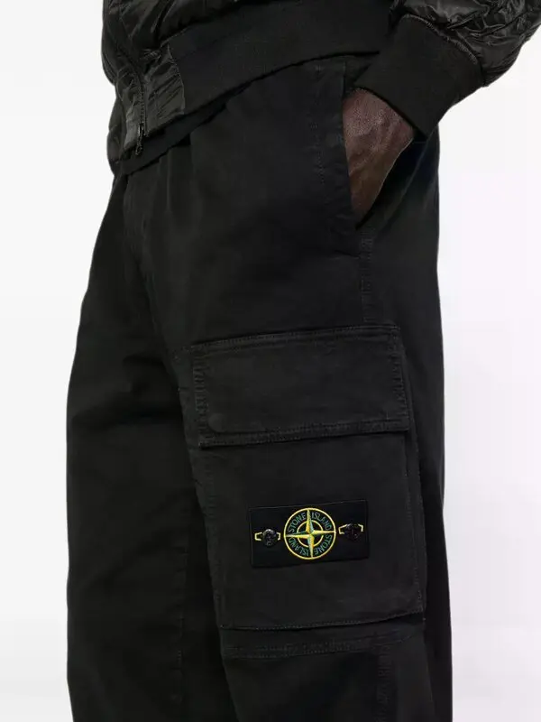 Stone Island 3100036 Stretch Organic Broken Twill Cotton Joggers