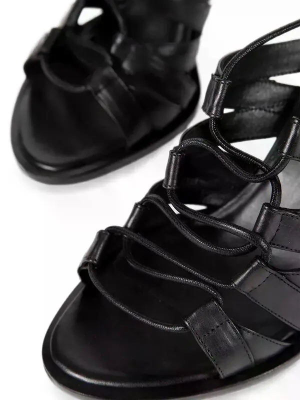 ANN DEMEULEMEESTER Livy Sandals - Black