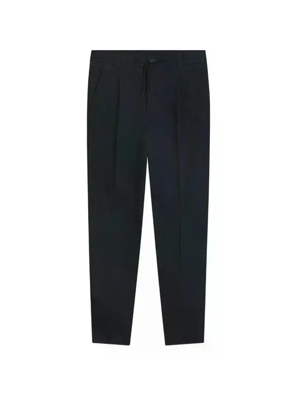 Hugo Modern-fit Stretch Trousers With Digital Print And Drawcord Waist