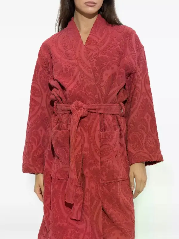 Etro Paisley-jacquard Bathrobe