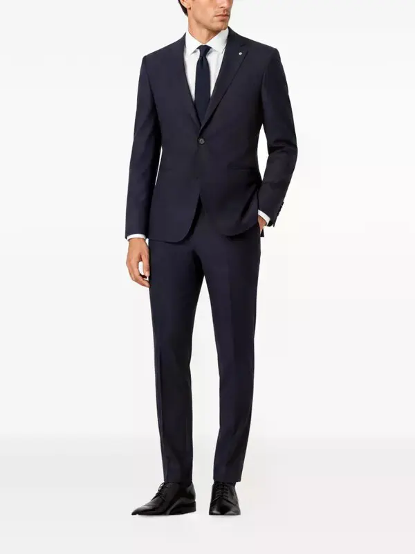 LUIGI BIANCHI MANTOVA Single-breasted Notched-lapel Suit
