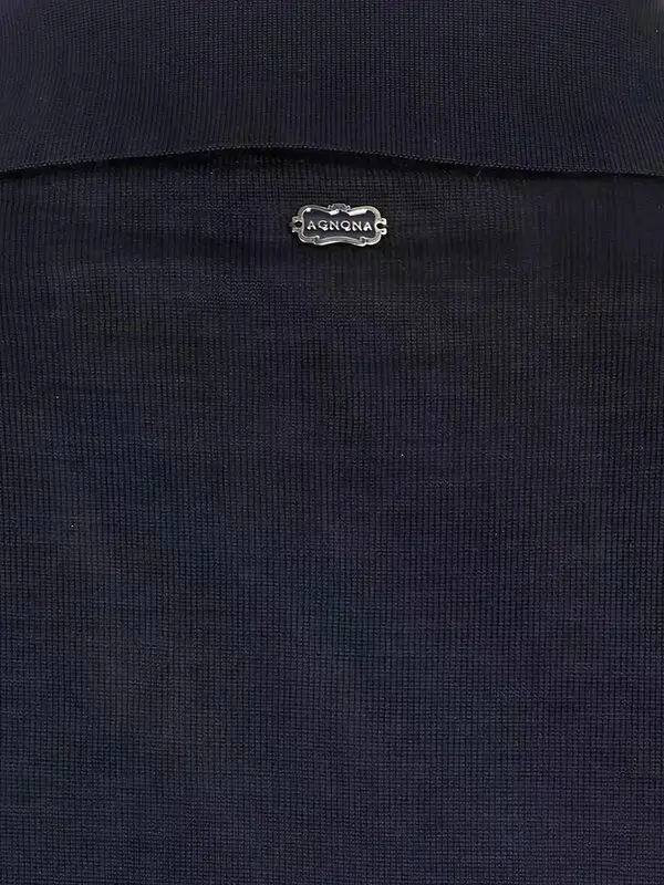Agnona Long-sleeve Polo Shirt