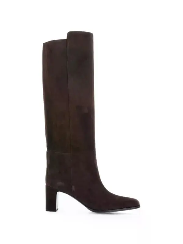 JIMMY CHOO Caly 65 Suede Knee-high Boots - Brown