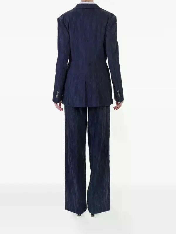 Paul Smith Seersucker Single-breasted Suit Jacket