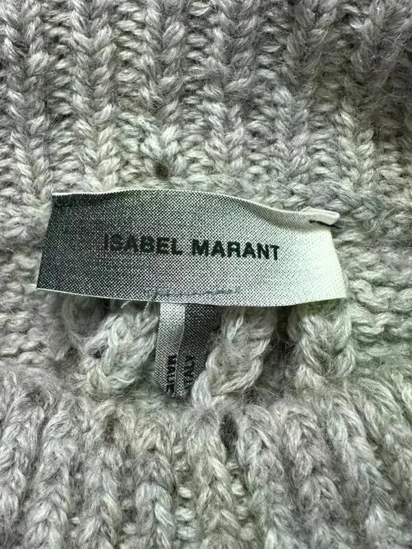 ISABEL MARANT VINTAGE Cable-knit Wool Sweater