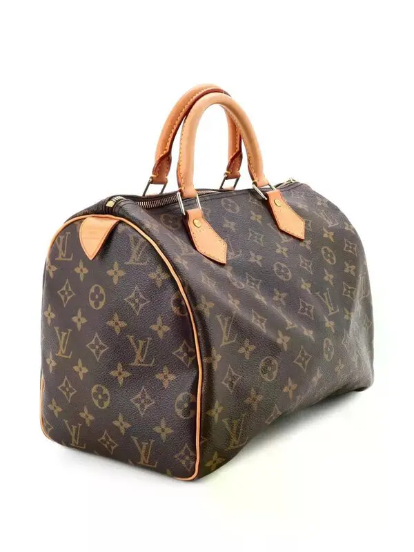 LOUIS VUITTON Speedy Monogram Canvas 30 Satchel Handbag
