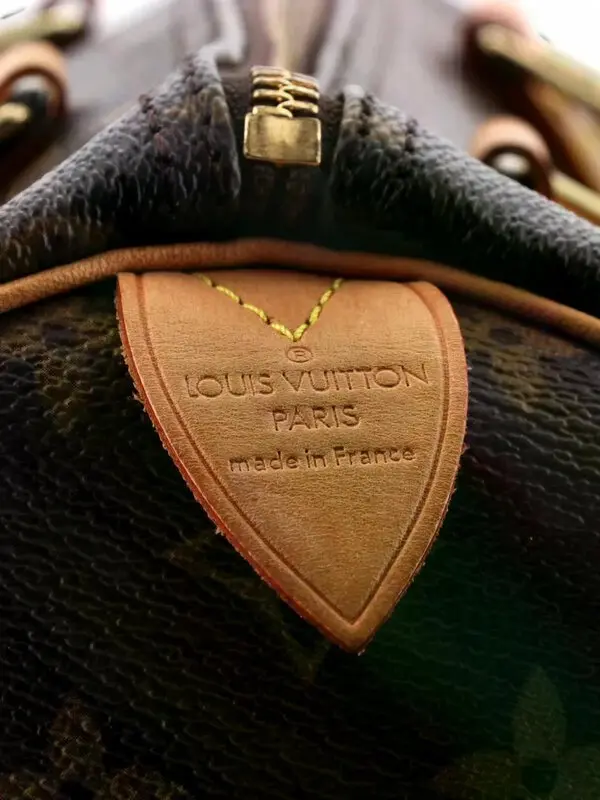 LOUIS VUITTON Speedy Monogram Canvas 30 Satchel Handbag