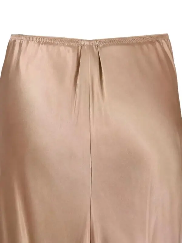 Fabiana Filippi Satin Finish Flared Maxi Skirt