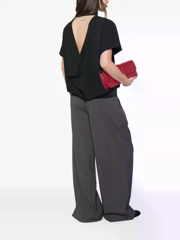 ELEH Open-back High-neck Top
