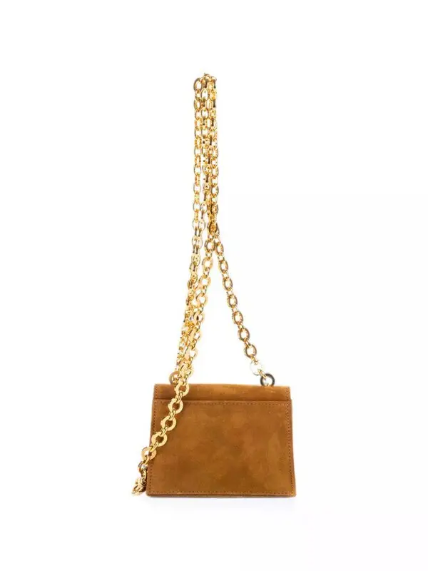 FERRAGAMO Suede Shoulder Bag