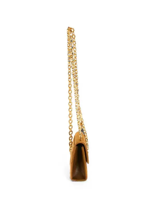 FERRAGAMO Suede Shoulder Bag