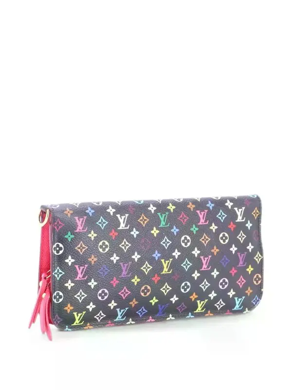 LOUIS VUITTON Insolite Wallet Monogram Multicolor Small Wallets - Black