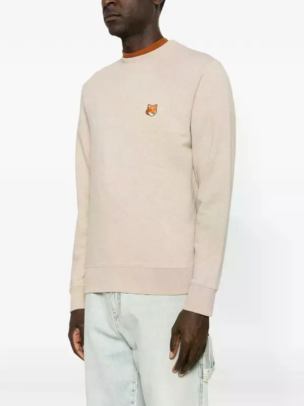 Maison Kitsuné Fox Head Crewneck Sweatshirt