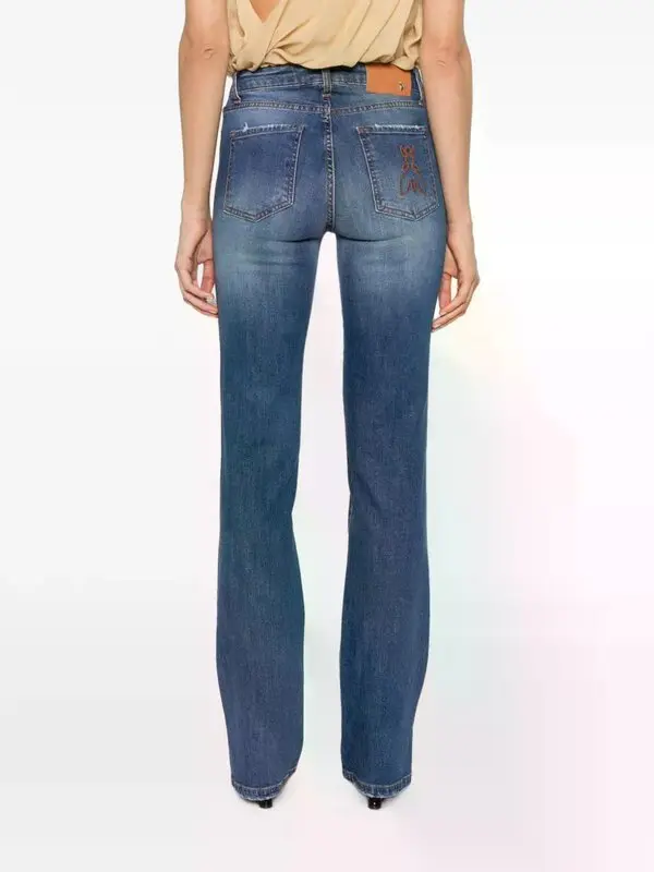 Patrizia Pepe Slit Detail Jeans