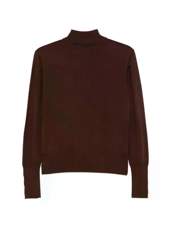 Patrizia Pepe Embellished Turtleneck Knit