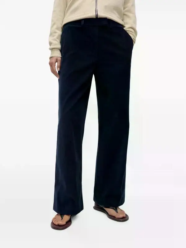 CORDERA Corduroy Low-rise Trousers
