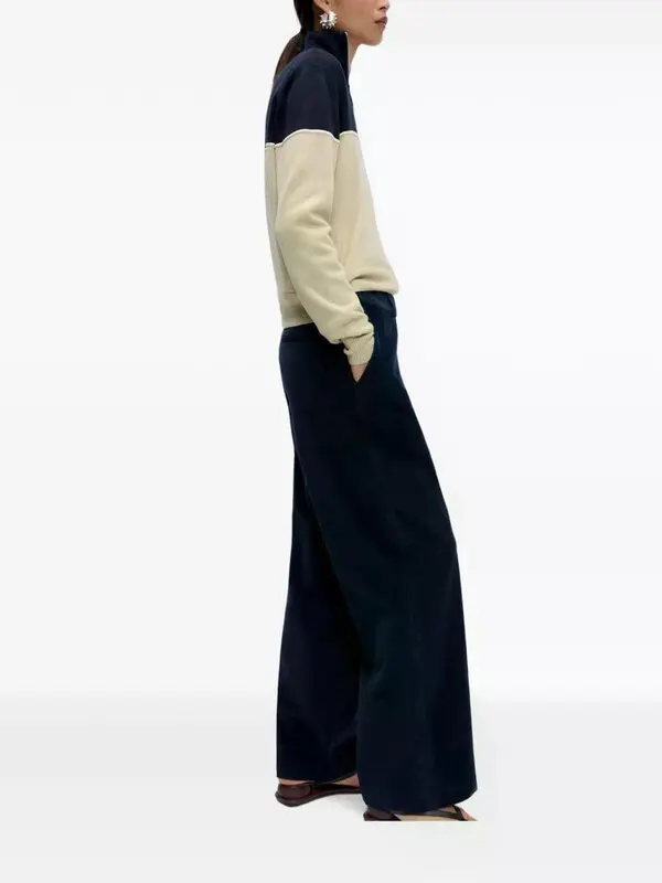 CORDERA Corduroy Low-rise Trousers