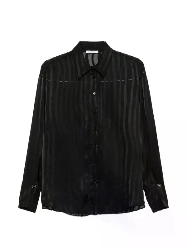 Patrizia Pepe Dévoré Oversized Shirt