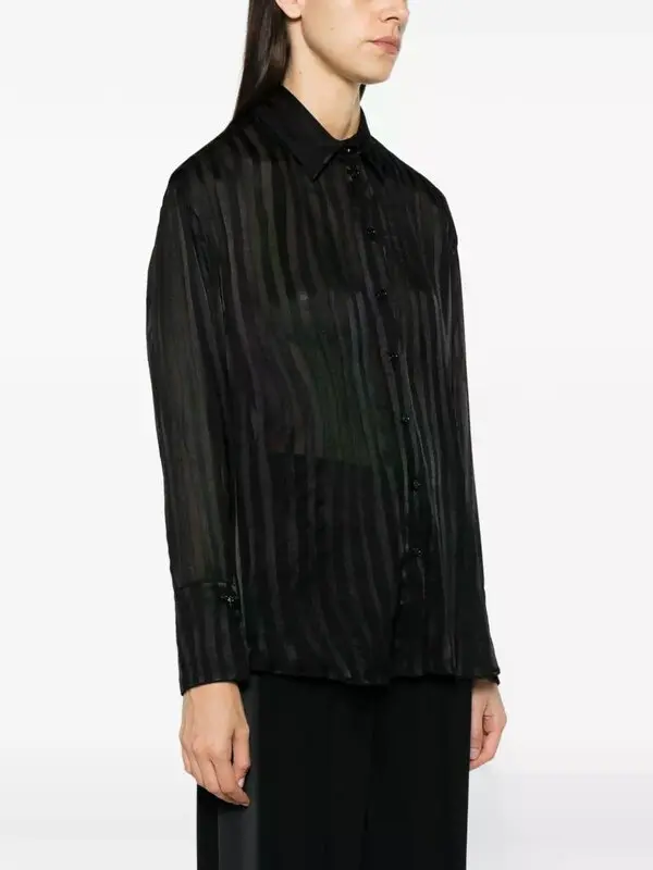 Patrizia Pepe Dévoré Oversized Shirt