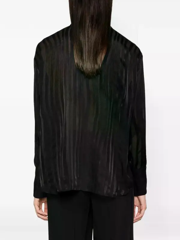 Patrizia Pepe Dévoré Oversized Shirt
