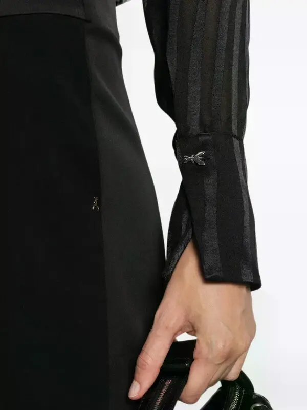 Patrizia Pepe Dévoré Oversized Shirt