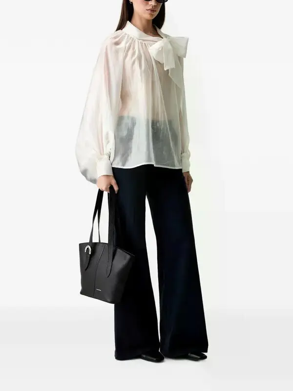 VICOLO Button-fastening Wide-leg Jeans