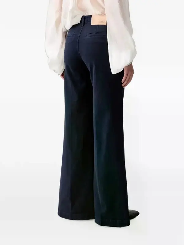 VICOLO Button-fastening Wide-leg Jeans