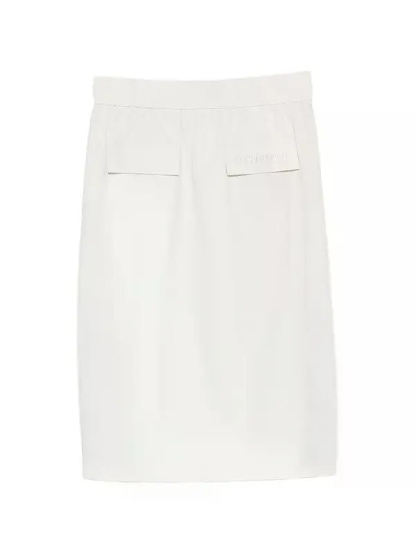 Patrizia Pepe Utility Drawstring-waist Skirt - White