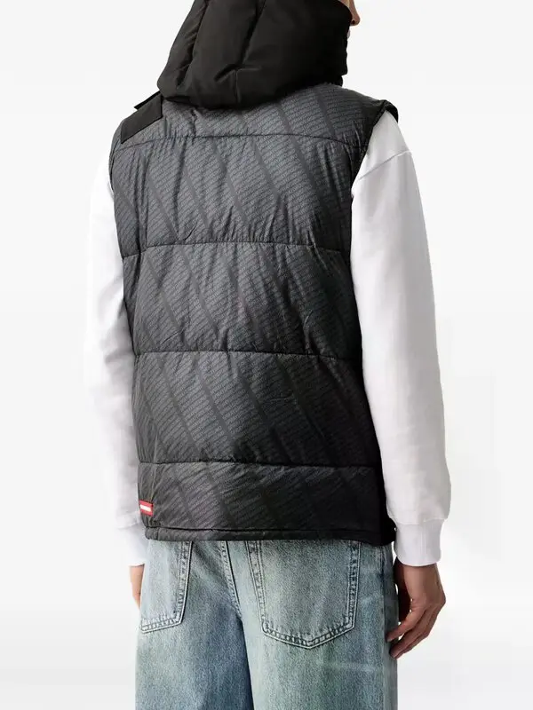 SPRAYGROUND Padded Gilet With Logo Print