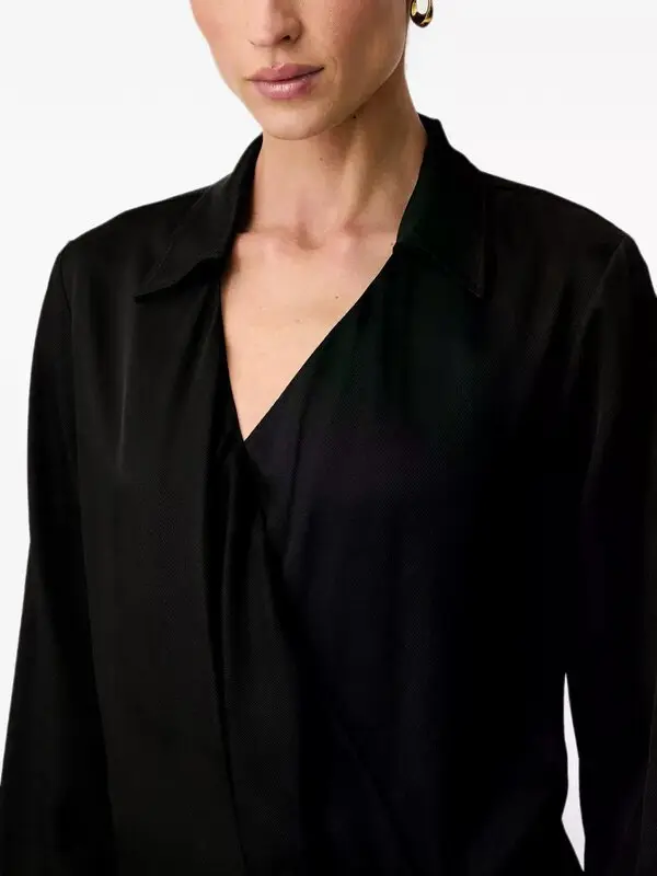 TRUSSARDI Belted Wrap Midi Dress